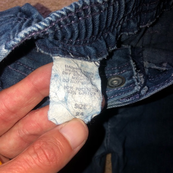 Bottoms | Jeans Hardly Worn Flowers On Back | Poshmark